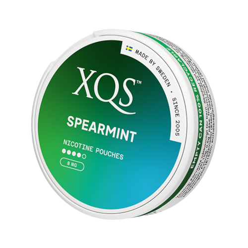 XQS Spearmint Slim Stark Nicotine Pouches def jetzt online kaufen ab 3,49€ / St.