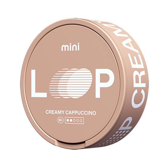 Loop Creamy Cappuccino Mini Normal Nicotine Pouches - Northerner UK