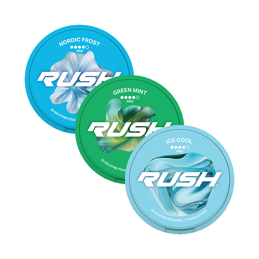 RUSH PRO Mint Mixpack Next Day Shipping