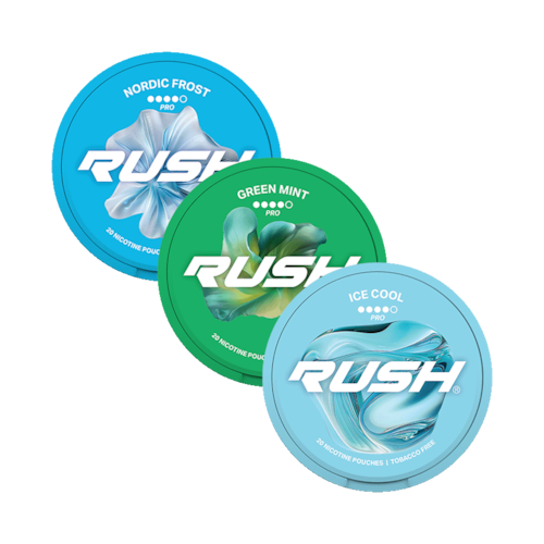 RUSH PRO Mint Mixpack Next Day Shipping