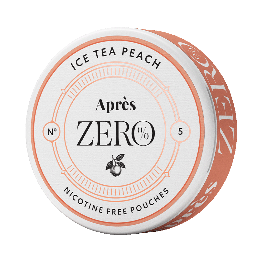 Après No.5 Ice Tea Peach Zero Nicotine Free Next Day Delivery